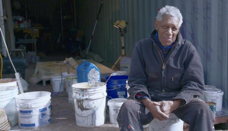 With Peter Bradley | BAMPFA